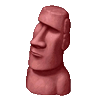 Red Moai