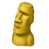 Yellow Moai